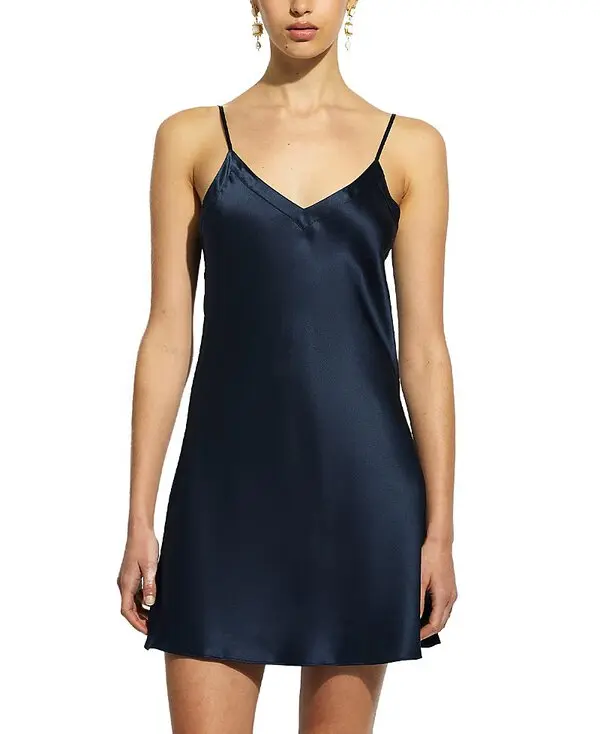 Ginia Silk Chemise - Midnight