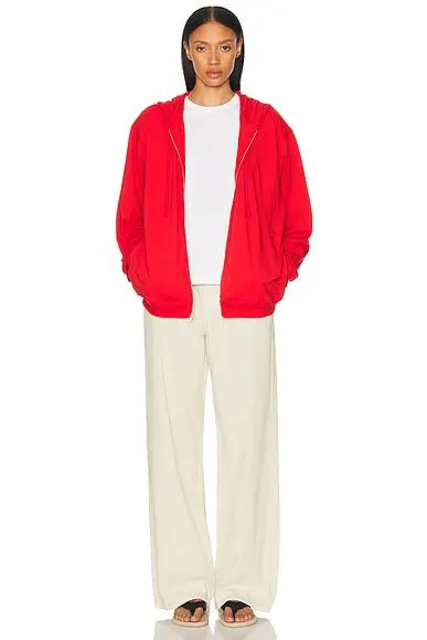 THE ROW Florie Cotton Jersey Top