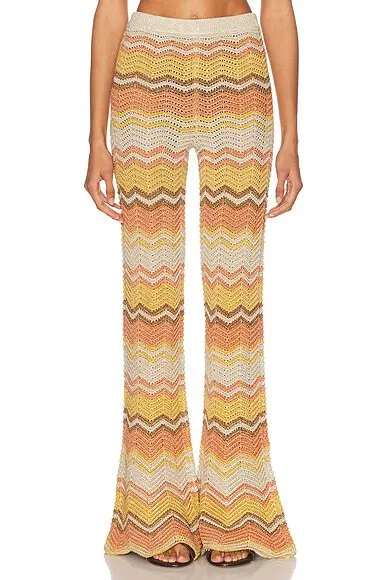 Retrofete Amira Knit Flared Pants