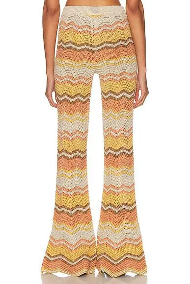 Retrofete Amira Knit Flared Pants