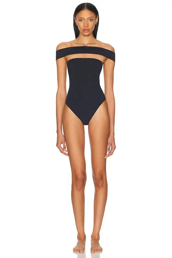 TROPIC OF C Olivia One Piece Swimsuit - Black