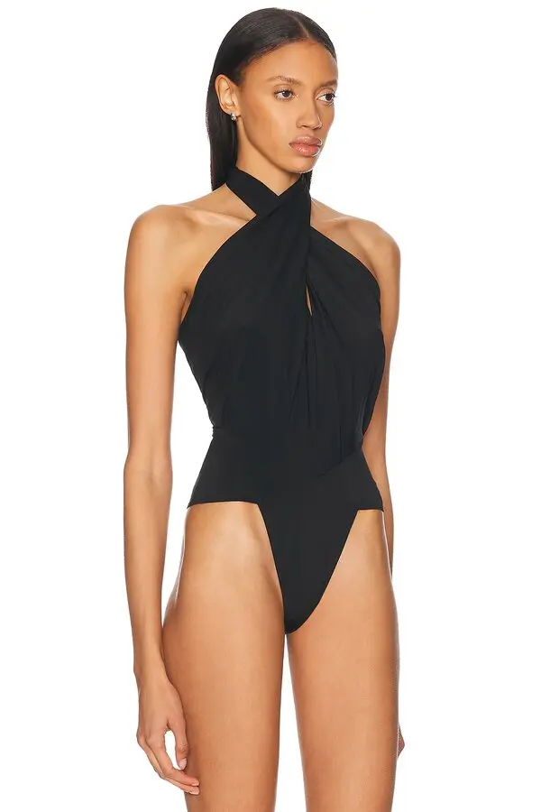 Alexandre Vauthier Halter Neck Bodysuit