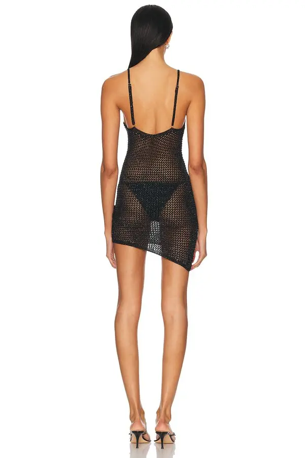 BANANHOT Maris Crochet Mini Dress