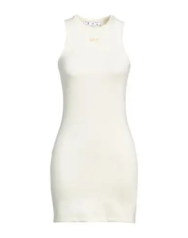 Off-White Mini Bodycon Dress In White - 73% Off | Editorialist