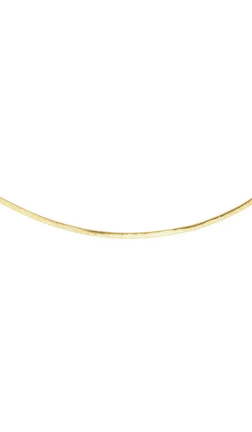 Jenny Bird Zeina Slim Chain Necklace - Gold