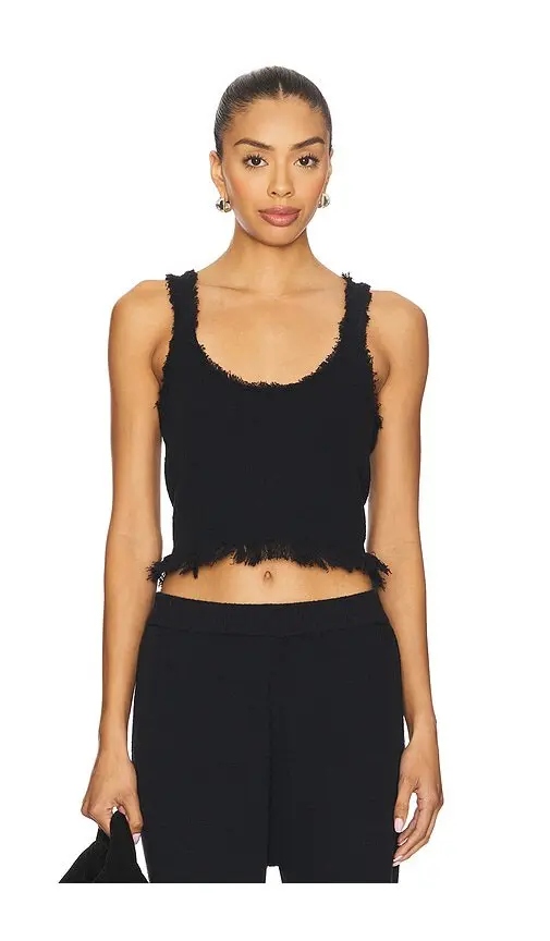SNDYS. Skyler Knit Top - Black