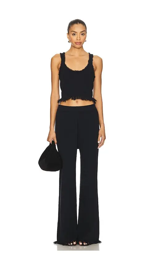 SNDYS. Skyler Knit Top - Black