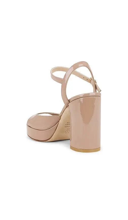 STUART WEITZMAN Dayna Ii Platform Sandal - Fawn