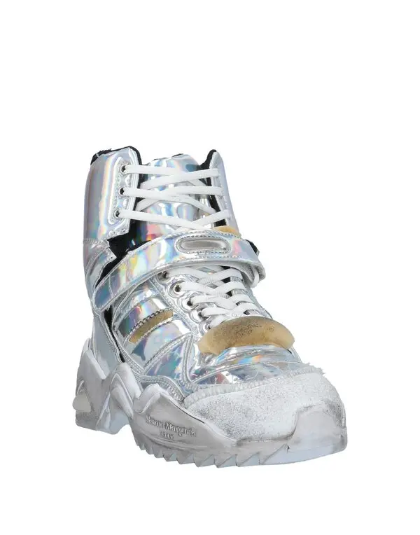 MAISON MARGIELA High-top Sneakers - Silver