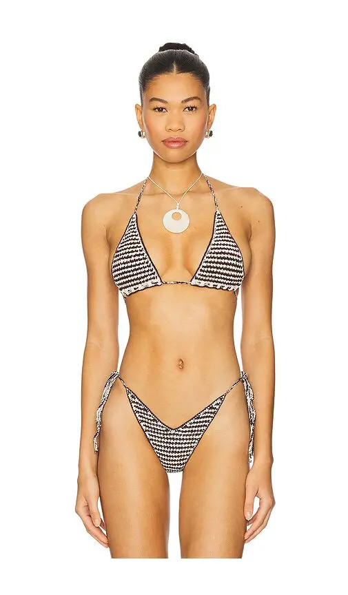 INDAH Shilo Triangle Bikini Top - Sierra