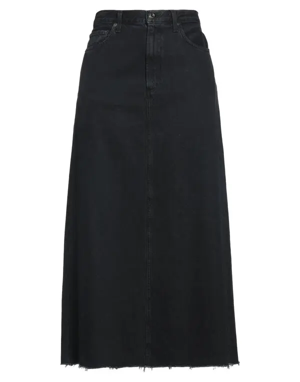 AGOLDE Flared Denim Skirt
