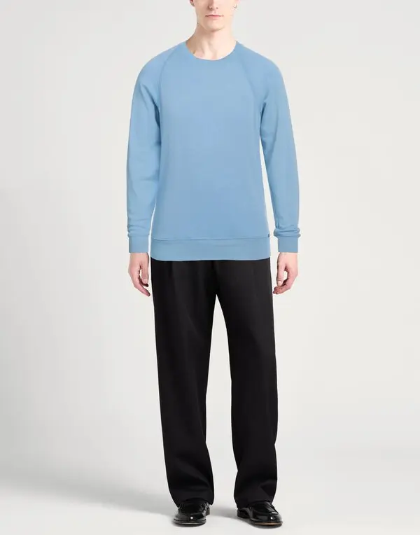 TOM FORD Sweatshirt In Light Cotton And Acrylic - Blue