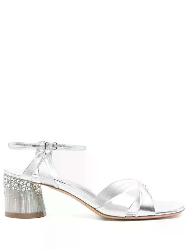 Casadei 55mm Crystal-embellished Sandals