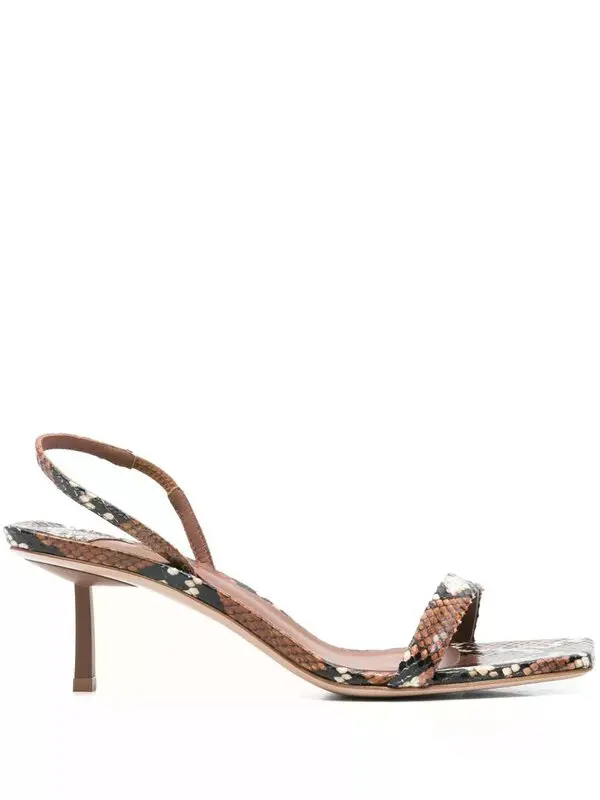 LE SILLA 60mm Snake-print Sandals