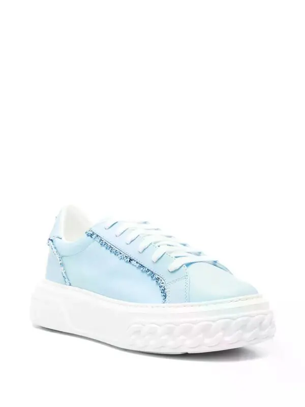 Casadei Off Road Lace-up Sneakers - Blue