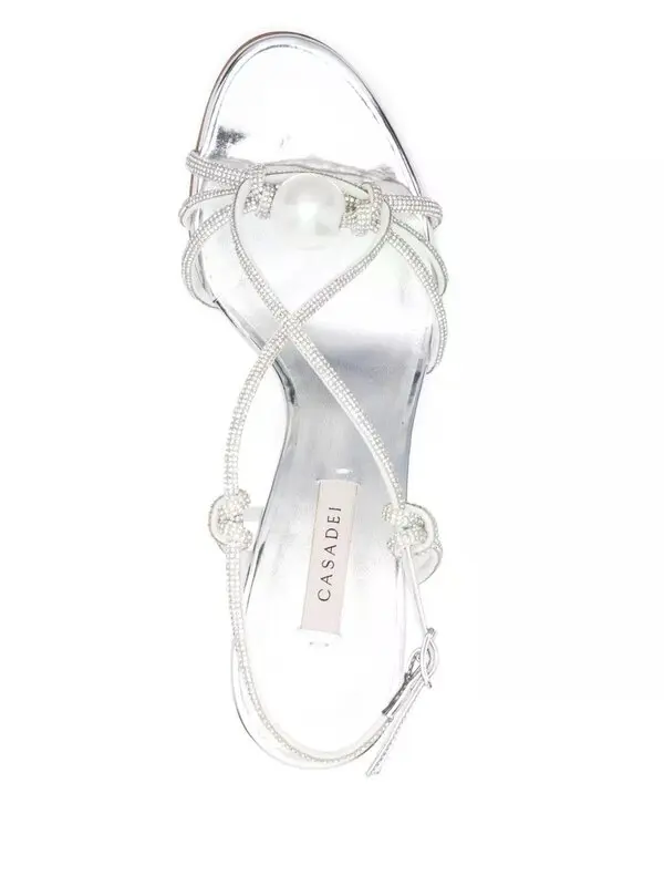 Casadei Embellished Open-toe Sandals