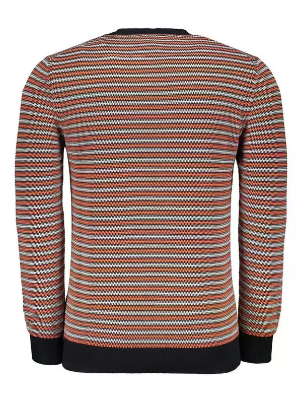 MOORER Cotton Jumper - Orange
