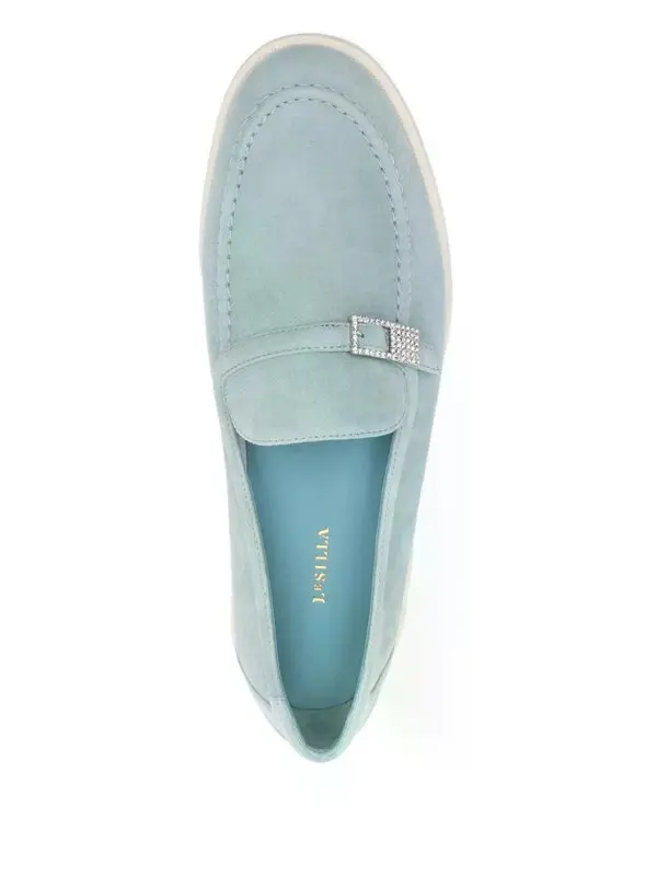 LE SILLA Yacht Loafers - Blue