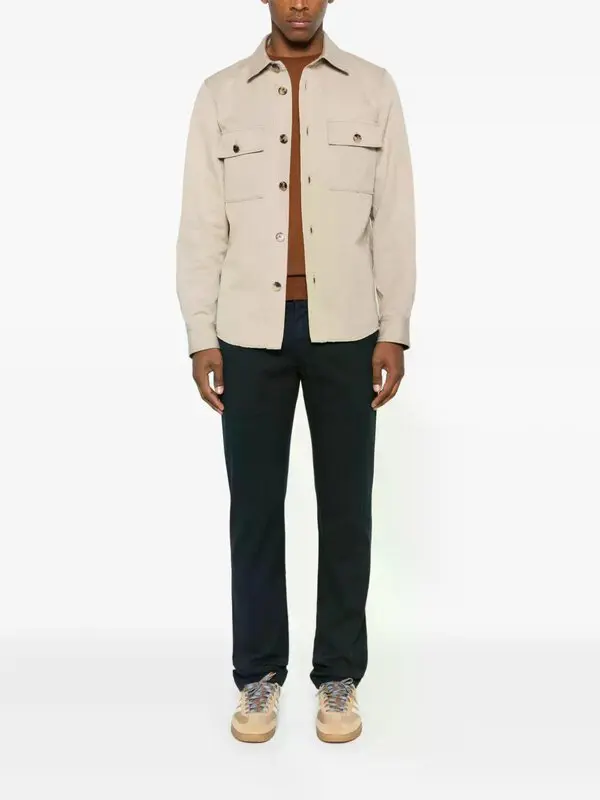 Jacob Cohen Cotton-blend Trousers - Blue
