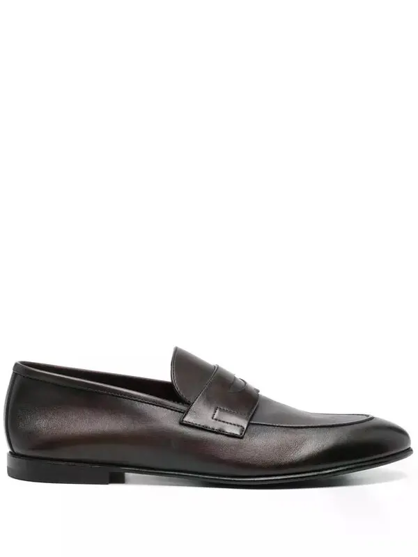 BARRETT Leather Loafers - Brown