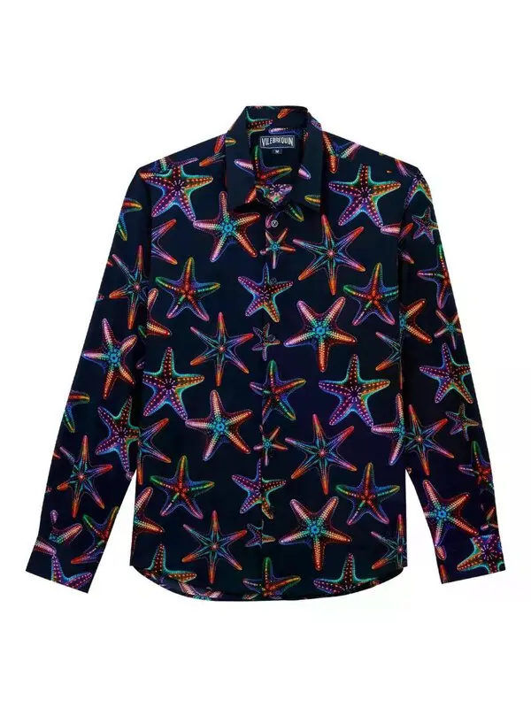 Vilebrequin Disco Stars-print Shirt