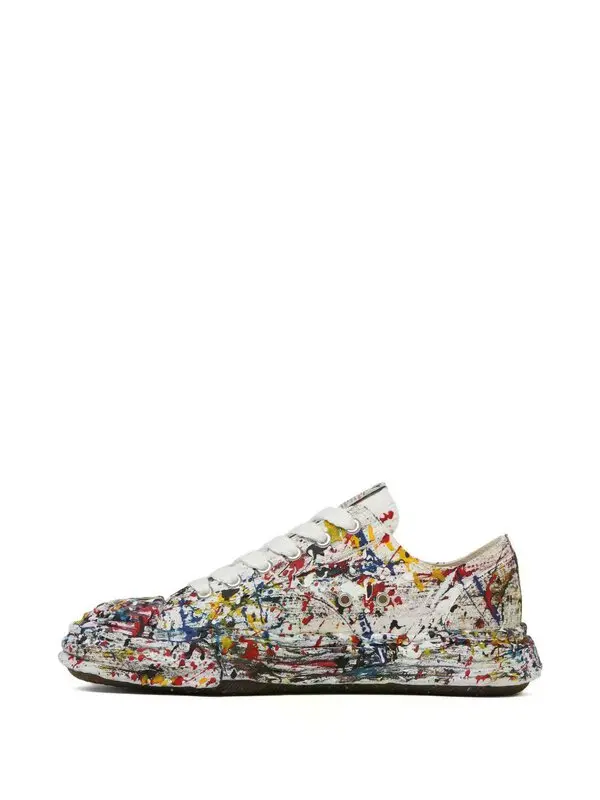 Mihara Yasuhiro Peterson Paint-splattered Sneakers