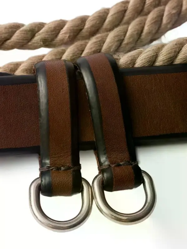 Prada Rope-detail Leather Belt