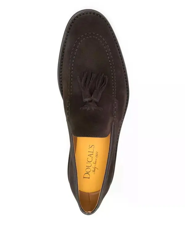 DOUCAL'S Suede Loafers - Brown