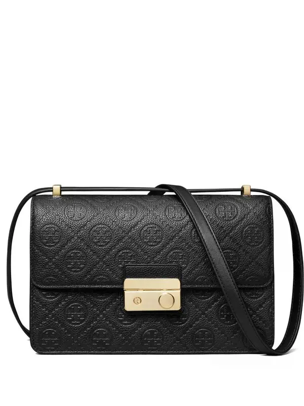 Tory Burch T-monogram Embossed Leather Shoulder Bag