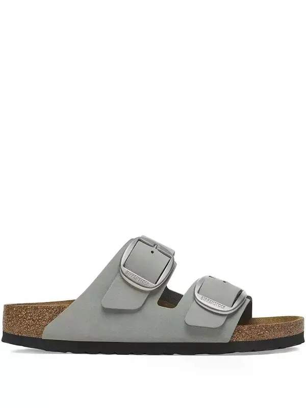 BIRKENSTOCK Arizona Double-buckle Slide Sandals - Grey