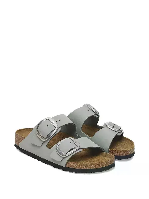 BIRKENSTOCK Arizona Double-buckle Slide Sandals - Grey
