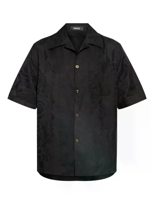 Versace Barocco-jacquard Shirt