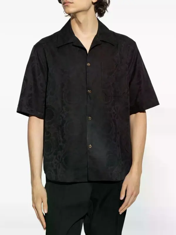 Versace Barocco-jacquard Shirt