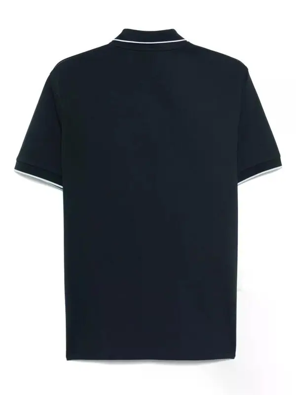 SUN 68 Logo-embroidered Polo Shirt - Blue