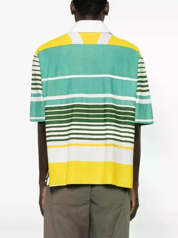 CRAIG GREEN Wave Polo Shirt - Neutrals