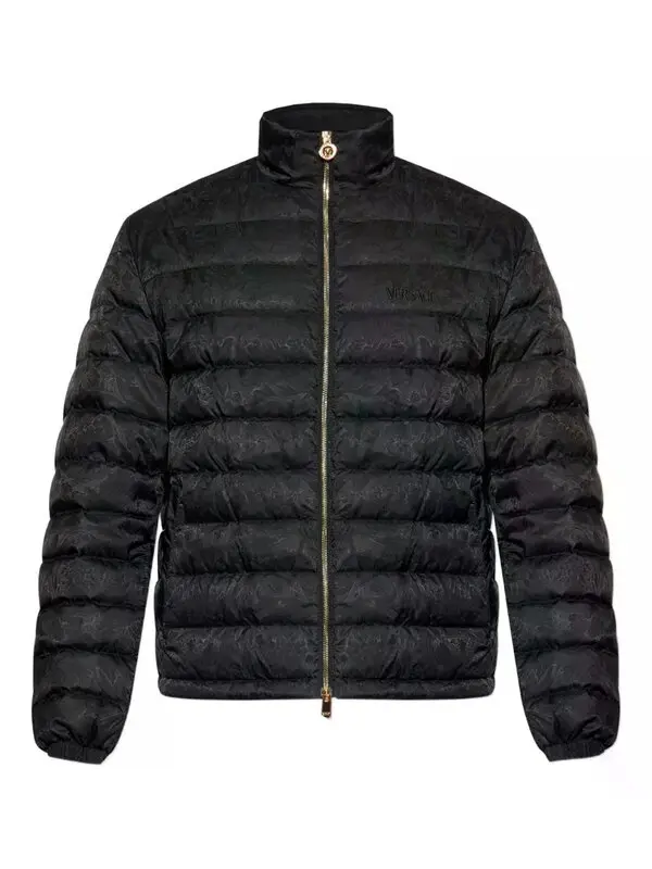 Versace Barocco-jacquard Down Jacket