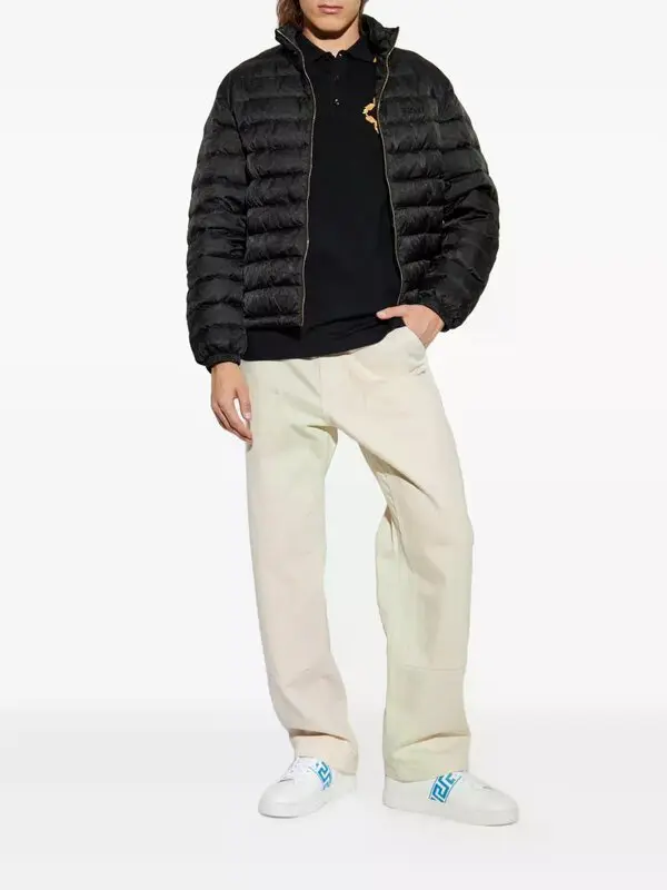 Versace Barocco-jacquard Down Jacket