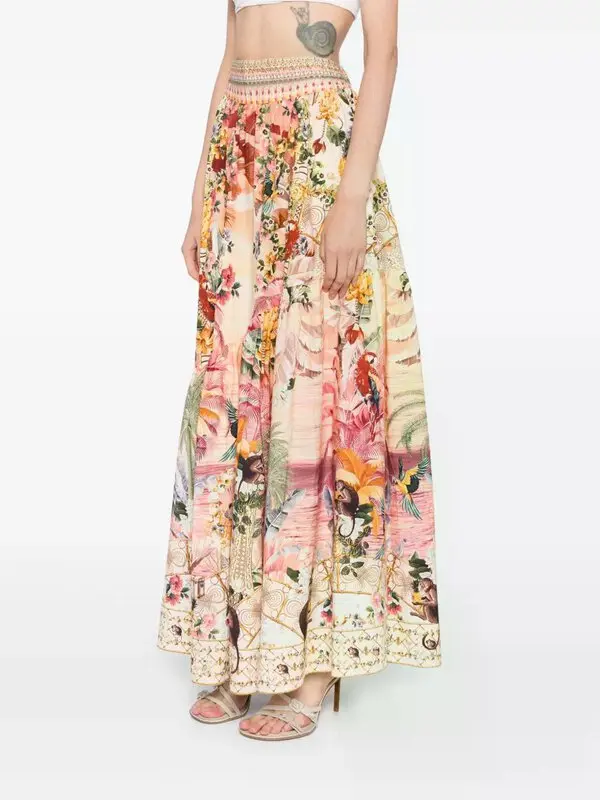Camilla Shaped Seam Skirt