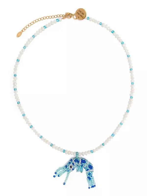 Amori Mori Mini Gambero Necklace Gold Editorialist