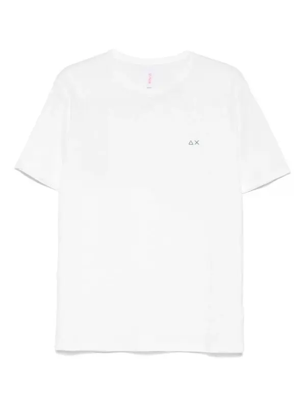 SUN 68 Round-neck T-shirt - White