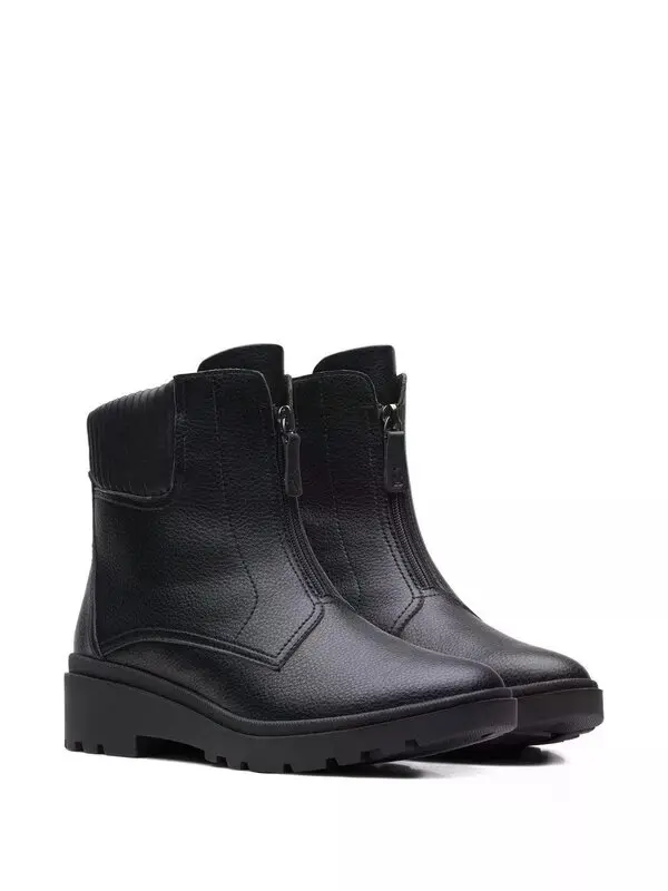 Clarks Calla Zip Boots - Black