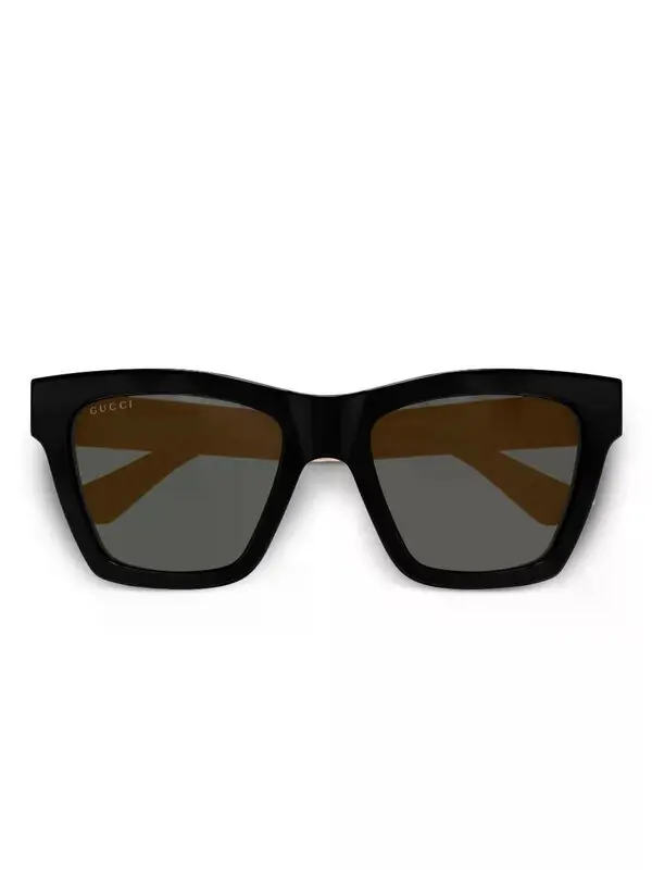 Gucci Square-frame Sunglasses - Black