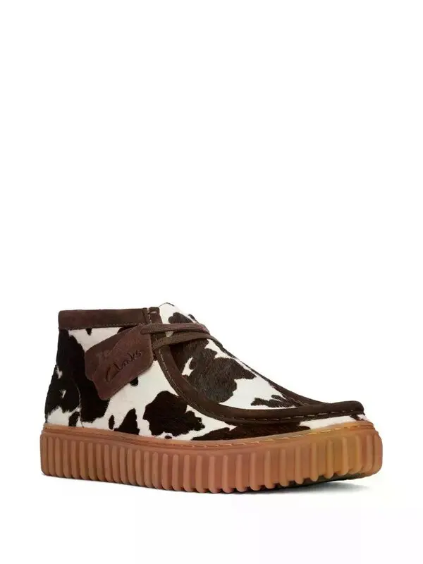 Clarks Torhill Hi Boots - Brown