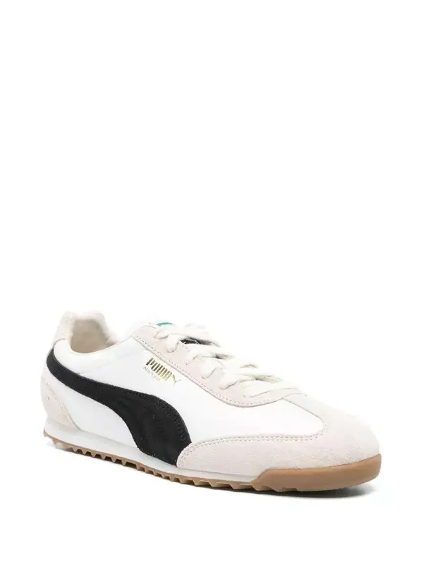 PUMA Arizona Retro Lace-up Sneakers - White