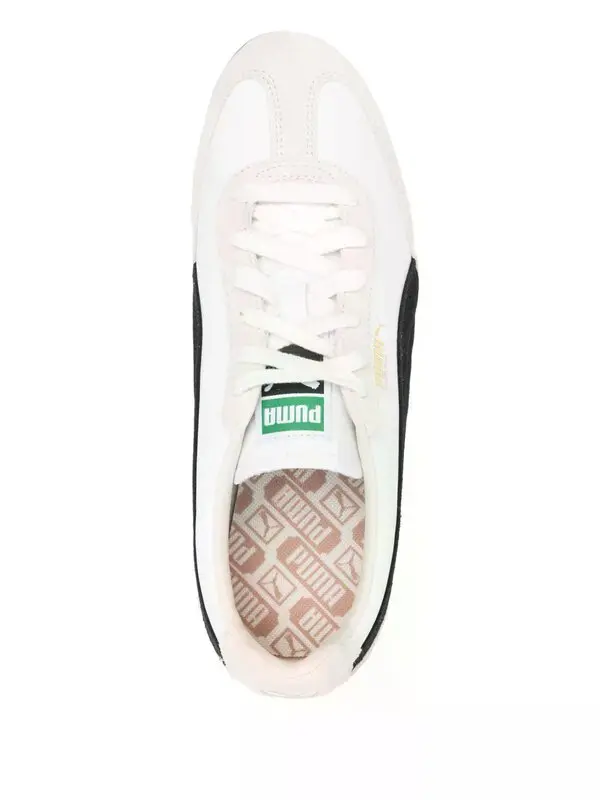 PUMA Arizona Retro Lace-up Sneakers - White