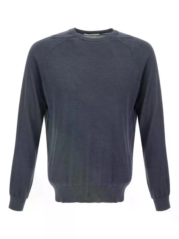 KANGRA Crew-neck Sweater - Blue