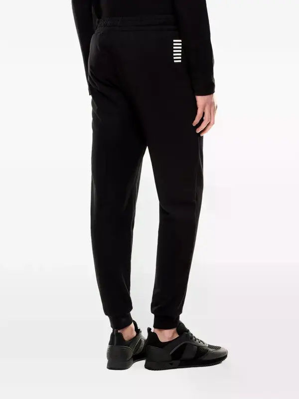 EA7 Cotton Jogger Trousers With Drawstring Core Identity