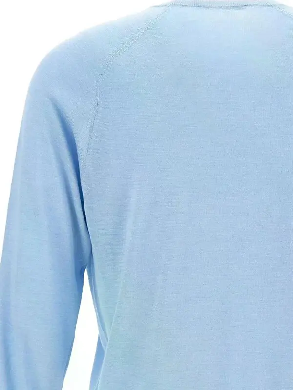 KANGRA Crew-neck Sweater - Blue