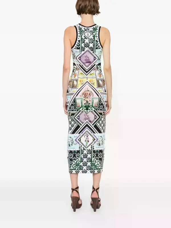 Camilla Jersey Tank Dress - White | Editorialist