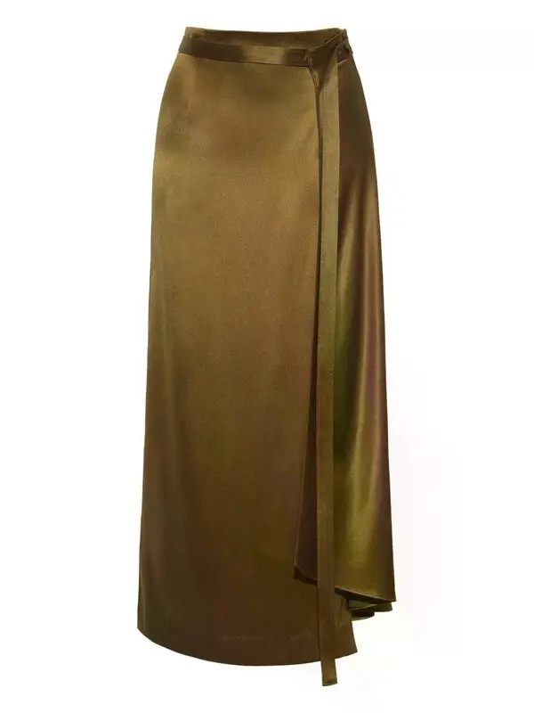 Adam Lippes Bruna Silk Skirt